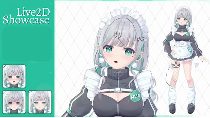 Draw vtuber model, live2d vtuber modei, and rig vtuber model, 2d vtuber model, by Fredrogod | Fiverr