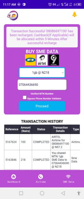 Create vtu business portal by Pmictltd | Fiverr