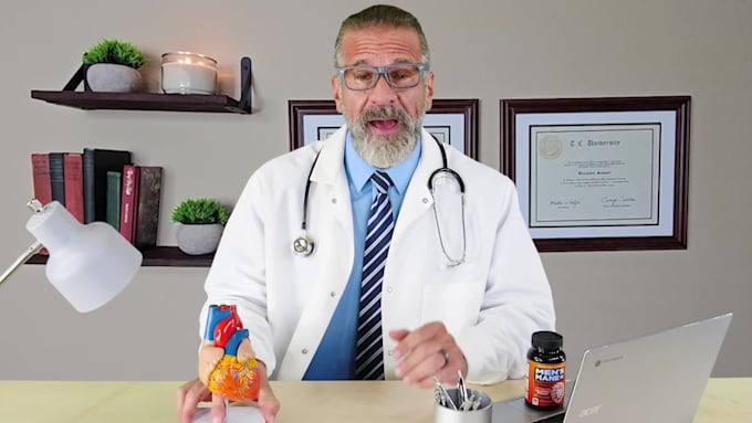 Create a ugc video wearing a lab coat and stethoscope by Bookreviewstew | Fiverr