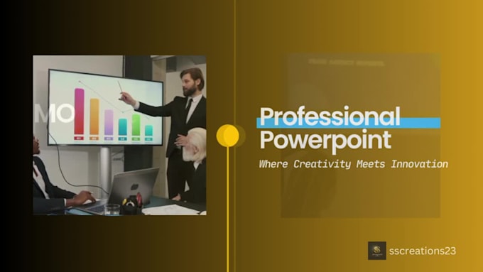 Professional powerpoint presentation design investor pitch and more by ...