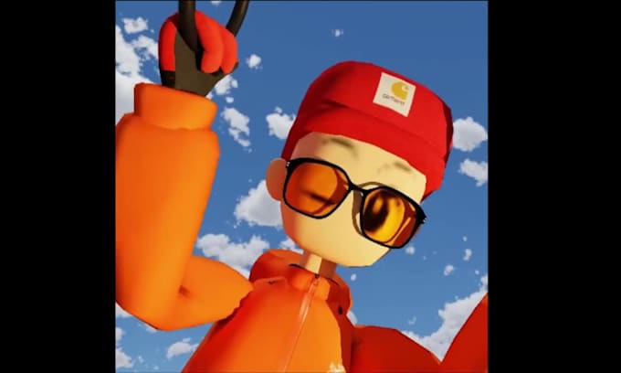 Model animate low poly character music animation n64 ps1 y2k music ...