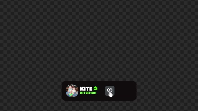 Create an animated notification for kick steamers by Kitefnbr | Fiverr Create an animated notification for kick steamers by Kitefnbr | Fiverr