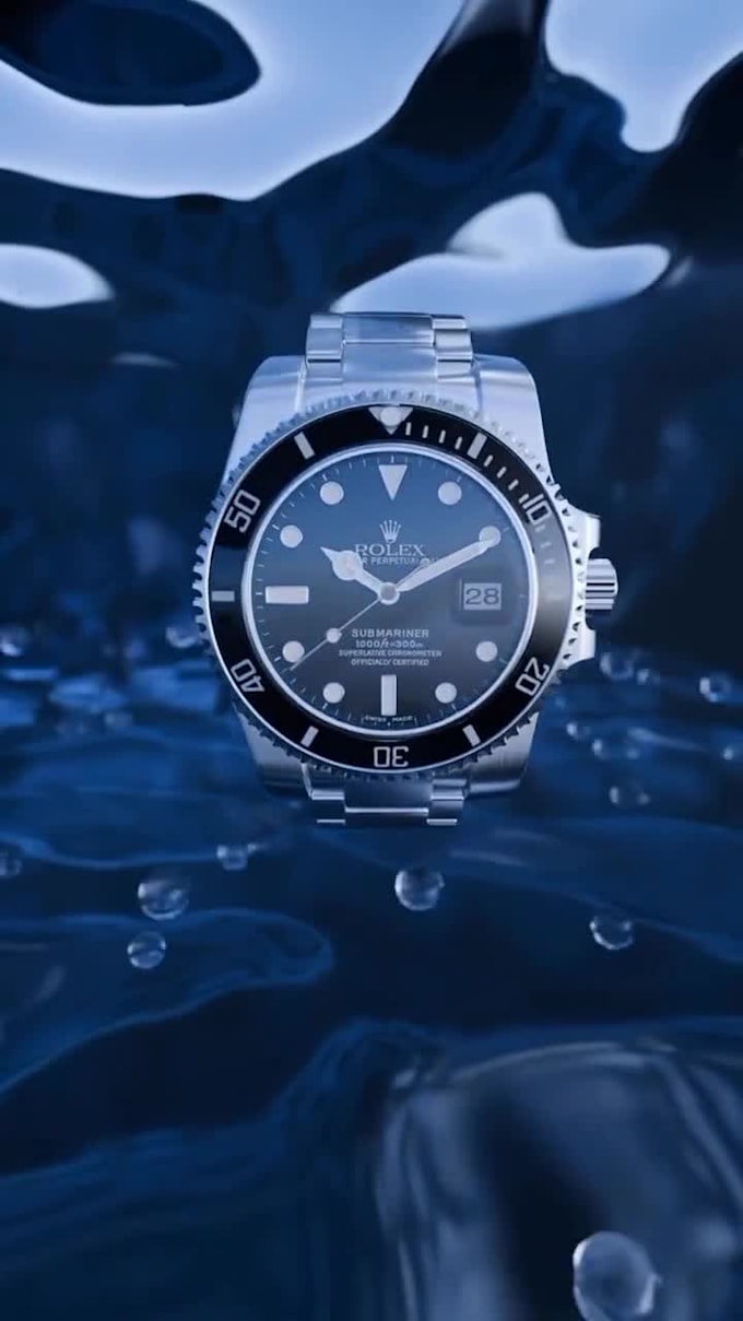 3d watch animation video 3d wristwatch animation 3d cgi watch model ...