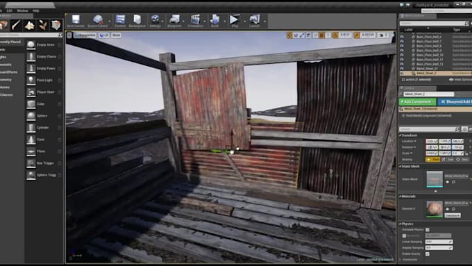 Create a detailed level design in unreal engine by Gimnathbandara | Fiverr