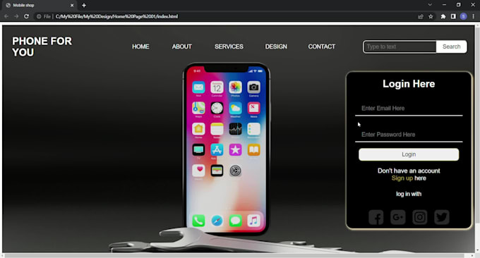 Full Responsive Web Applicationhtml Css Javascript Bootstrap Php By Shalonz Fiverr