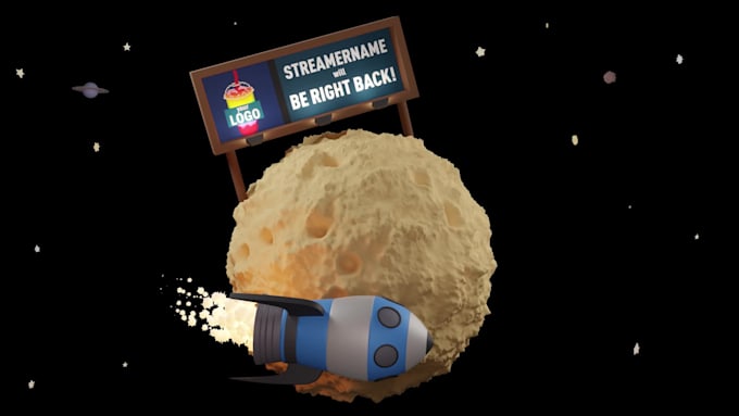 Make fun animated vids for your stream start brb and ending by ...