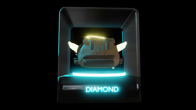 Create unique nft crypto art animated box in 3d by Masterremoval | Fiverr