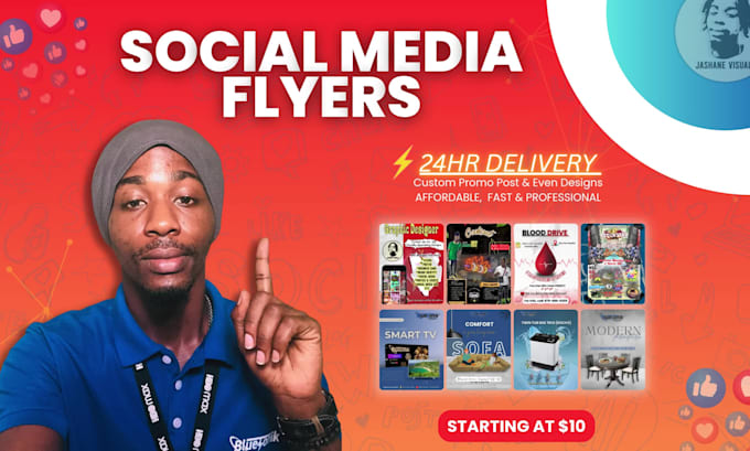 Eye catching flyers and promo posters designs by Jashanevisuals | Fiverr
