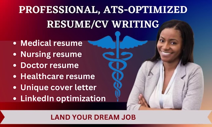 Write a professional, ats medical resume, healthcare, nursing, doctor resume cv by Resumes_cvs ...