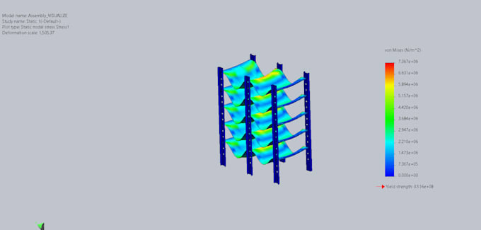 Do finite element analysis fea cfd cad simulation and motion stress analysis by Cad_expert_3d ...