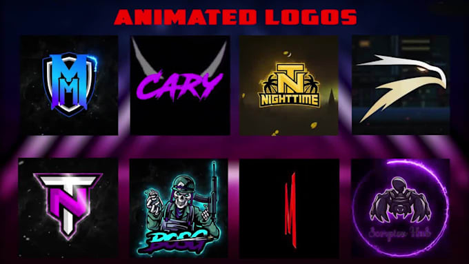 Create animated discord gif banner and discord animated logo