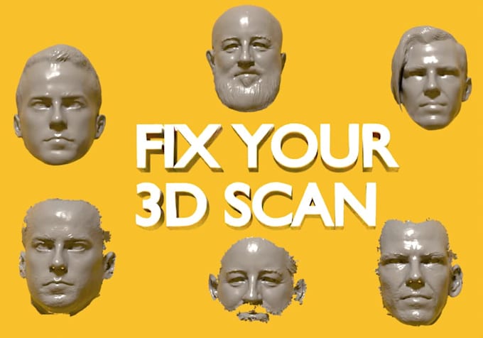 Cleanup your 3d scan for printing by Moft67 | Fiverr