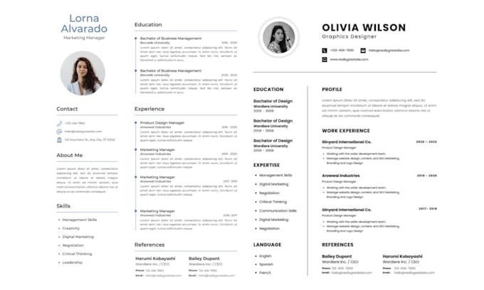 Deliver professional resume cv creation service for jobs by ...