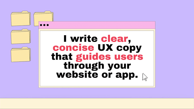 Write ux and microcopy for your app and website by Itoomoo | Fiverr