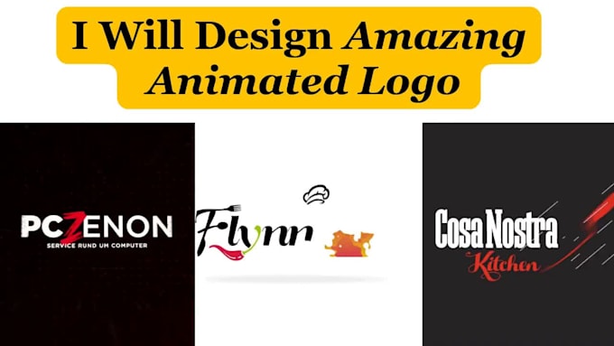 Create a custom amazing logo animation intro youtube video by Sania ...