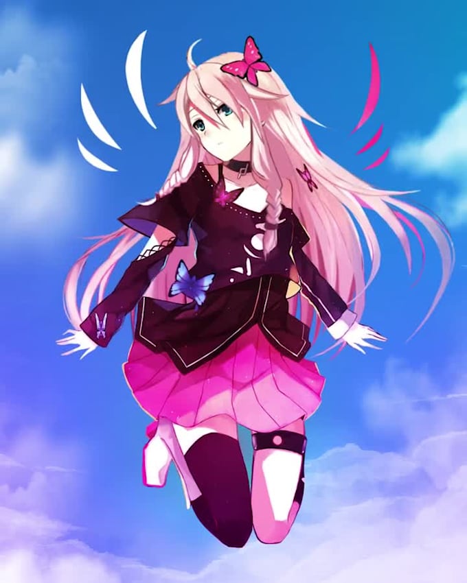 Do anime vtuber model png tuber furry art live 2d oc art, reference ...