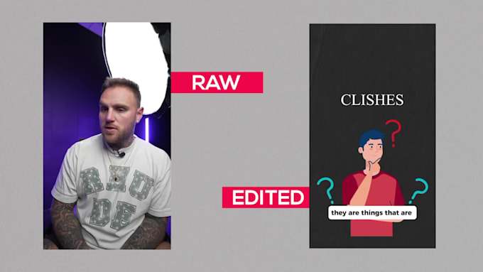 Edit eye catching instagram tiktok and facebook reels by Baloch379 | Fiverr