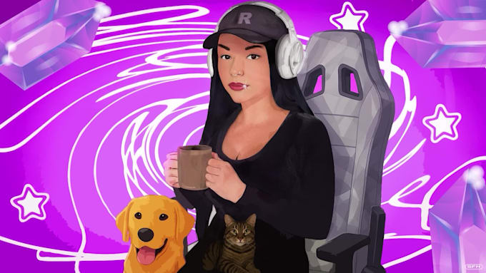 Create a custom animated stream intro for twitch or youtube by ...