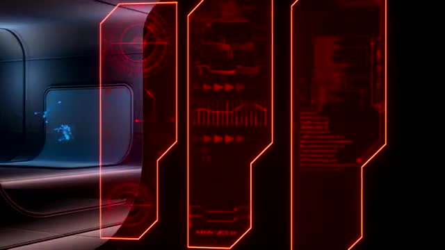 Create 2d hud hologram vfx futuristic 2d art game ui ux 2d animation ...