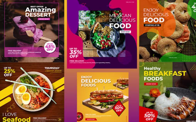Design a restaurant flyer, digital menu, or food flyer by Saimaashiq116 ...