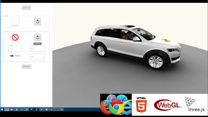 Create webgl 3d configurator for your product by Manvelarz | Fiverr