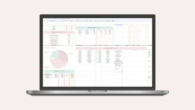Design custom excel google spreadsheet template budget planner formula vba by Damark_nomina | Fiverr