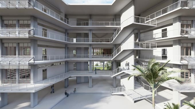 Create architectural 3d models, and render your building by Sakibnasir ...