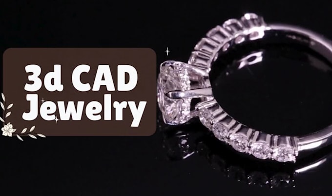 3d cad model jewelry design, rendering, 3d jewelry animation, jewelry ...