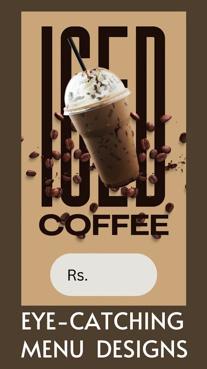 Design a modern and eye catching menus by Yumi_thakshila | Fiverr