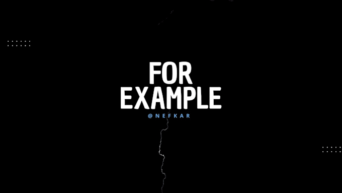 Create a unique and beautiful custom youtube intro by Nefkar | Fiverr