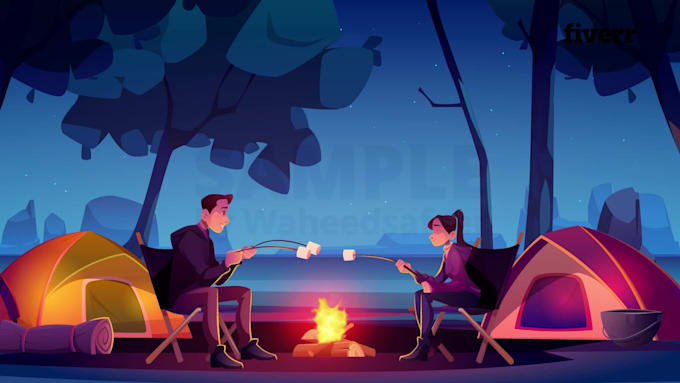 Create high quality loop animation for your songs by Waheedsafeer | Fiverr