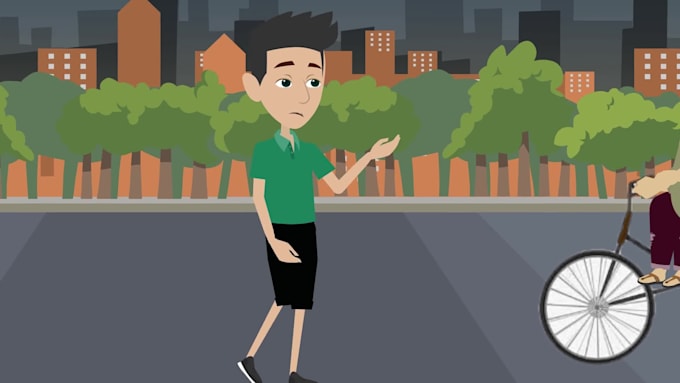 Create 2d animation videos according to client requirement by ...