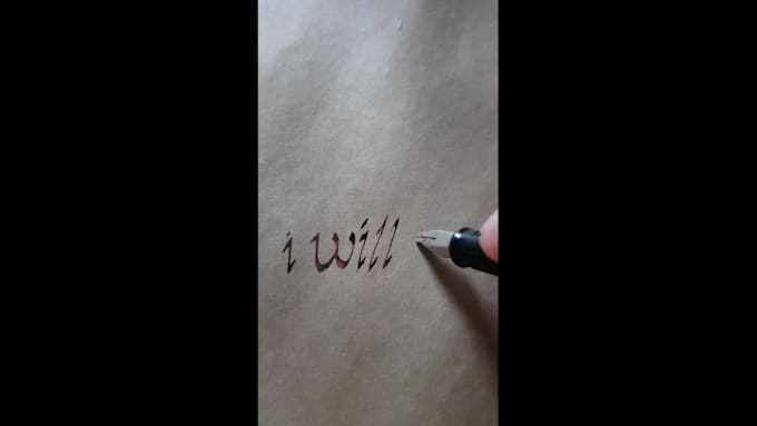 Write anything for you in calligraphy by Drawingcookies | Fiverr
