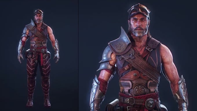 Do 3d game character, 3d game asset, 3d character model for video game ...