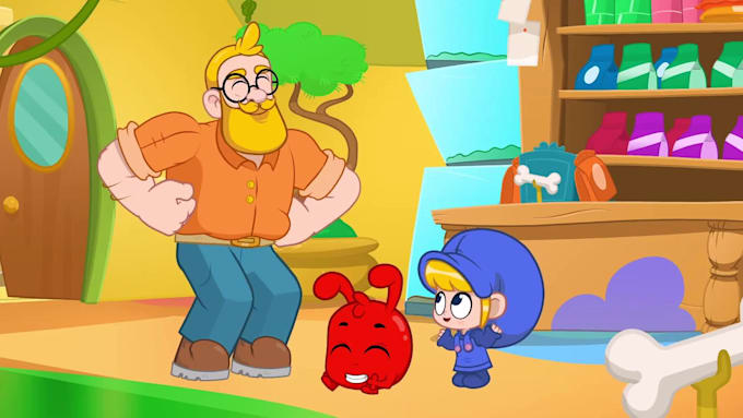 2d cartoon frame, 2d frame animation, 2d traditional animation video by ...