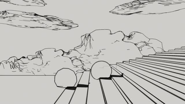 Do frame by frame animation hand drawn 2d line art 2d traditional ...