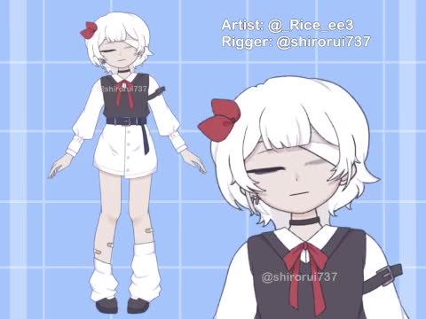 Draw and rig a live2d fullbody model for vtubing by Shirorui737 | Fiverr