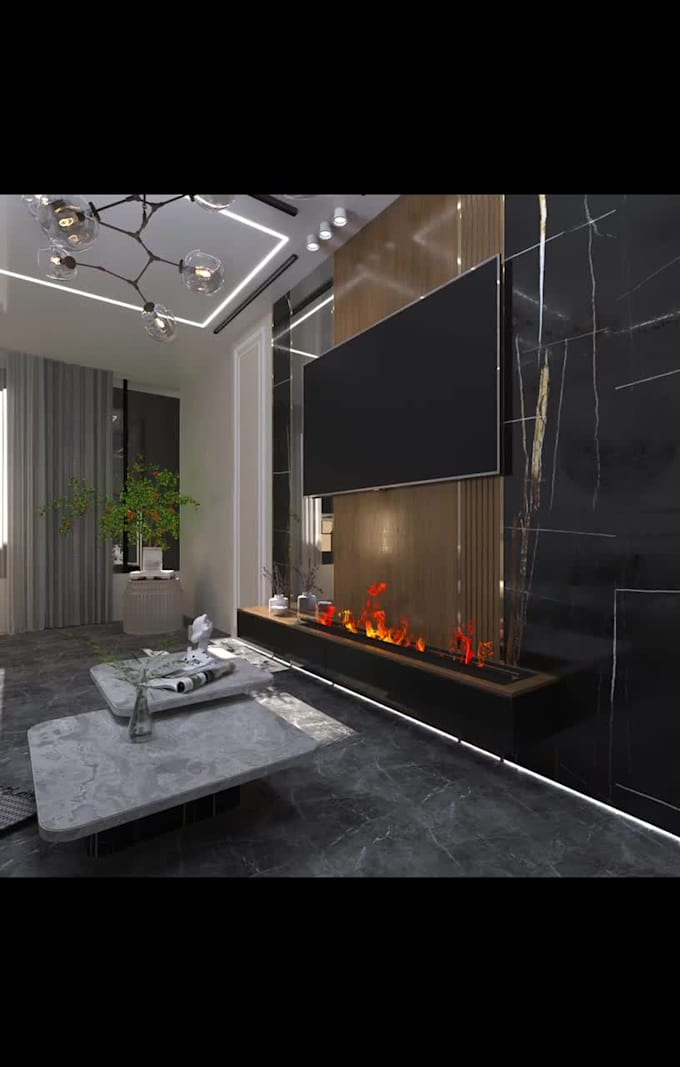 Do interior design, 3d modeling, and realistic rendering by Katyann_ | Fiverr