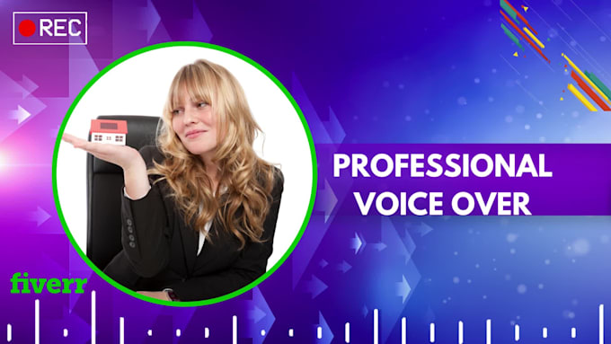 Voice a sincere, smooth, professional female voice over by Wonmsi | Fiverr