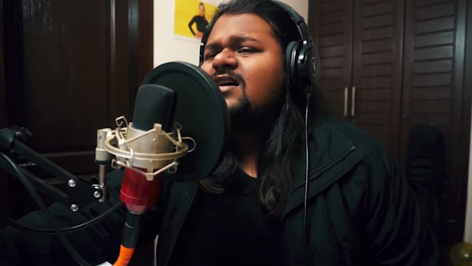 Be your professional male singer by Animeshkumar328 | Fiverr