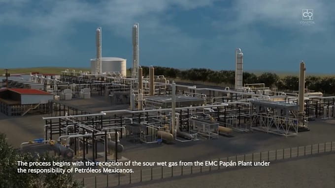 Do 3d industrial animation for oil and gas, petroleum chemical refining ...