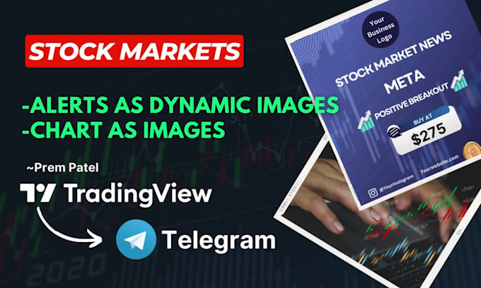 Create tradingview webhook alerts message bot by Prempatel237 | Fiverr