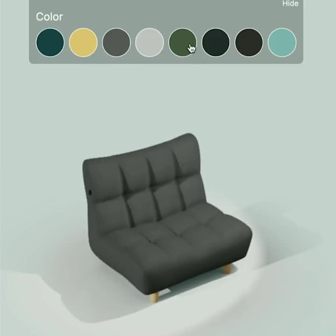Make Interactive 3d Web Product Configurator With Webgl Threejs For Your Website By Branddy01 