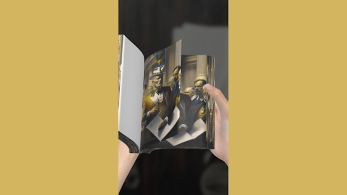 Create 3d animated flipbook videos for youtube or any video sharing platform by Zayed_ahmed11 ...