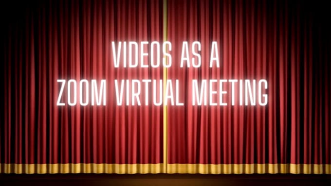 Create zoom virtual and google meet background just for you by ...