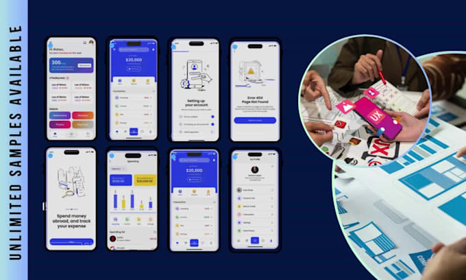 Do design website dashboard or landing page with ui ux design by Im ...