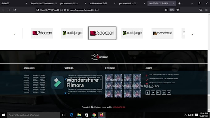 Create html css responsive web assignment by Sanjana_yesmin | Fiverr Create html css responsive web assignment by Sanjana_yesmin | Fiverr