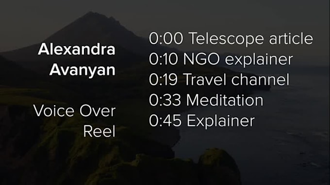 Record your script with a positive tone of voice by Avanyan | Fiverr