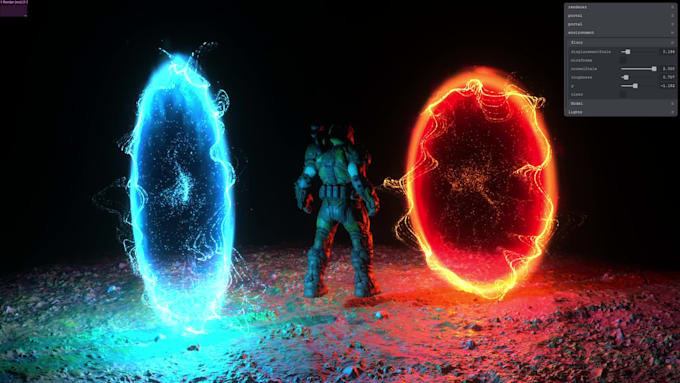 Create 3d website using three js and custom models by Usamawaheed938 ...