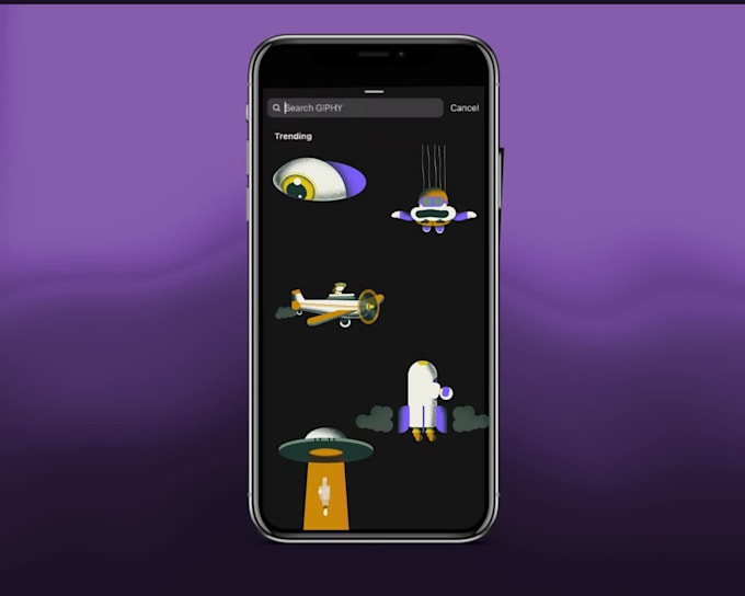 Animate gif stickers for instagram stories, and giphy by Lucy_999 | Fiverr